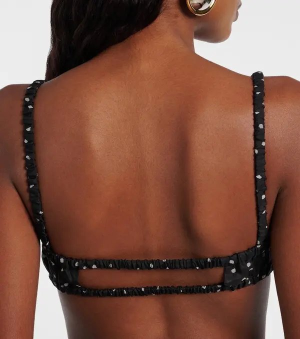 SIR. Polka-dot Silk Bralette