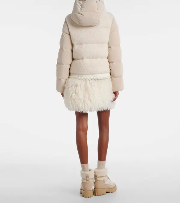 Moncler Ripaelle Down Jacket - Beige