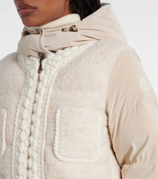 Moncler Ripaelle Down Jacket - Beige