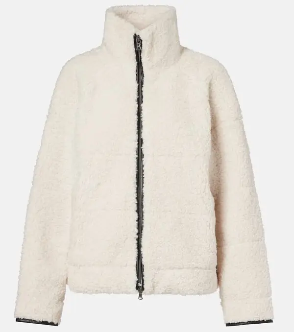 Bogner Katleen Teddy Jacket - White