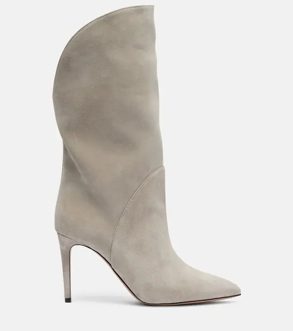 Paris Texas Gaia 85 Suede Ankle Boots