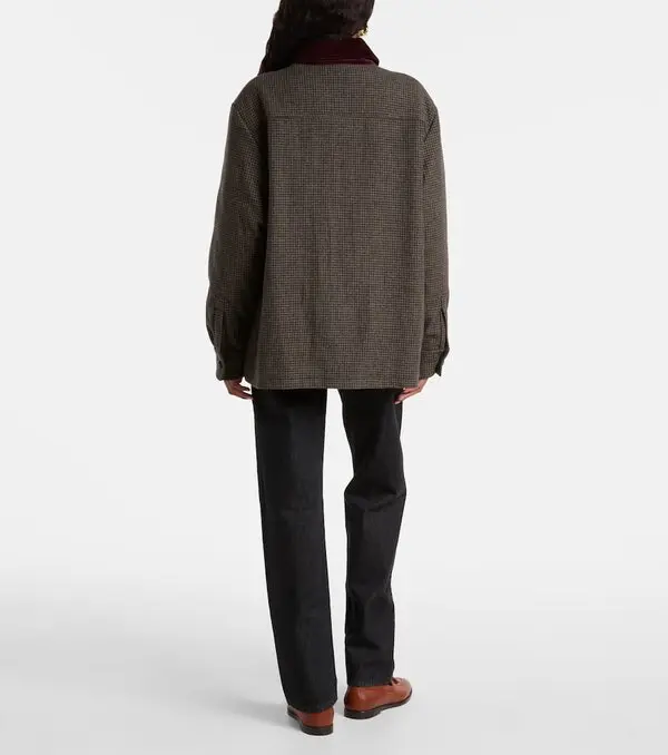 BLAZÉ MILANO Berber Wool-blend Jacket