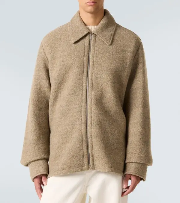 JIL SANDER Wool-blend Blouson