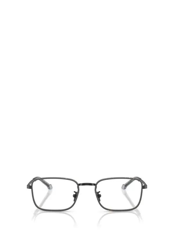 Giorgio Armani Rectangular Eyeglasses - Matte Black