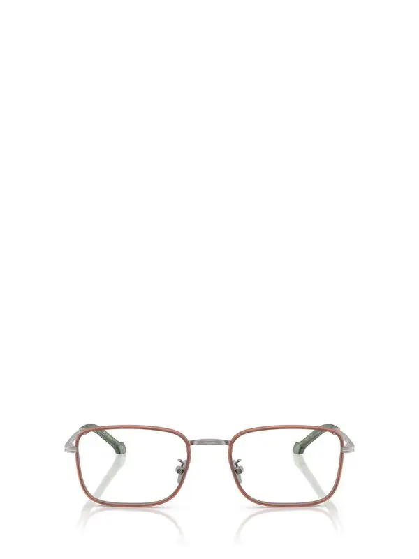 Giorgio Armani Rectangular Eyeglasses - Silver