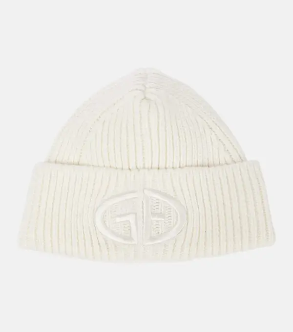 Goldbergh Valerie Logo Beanie - White