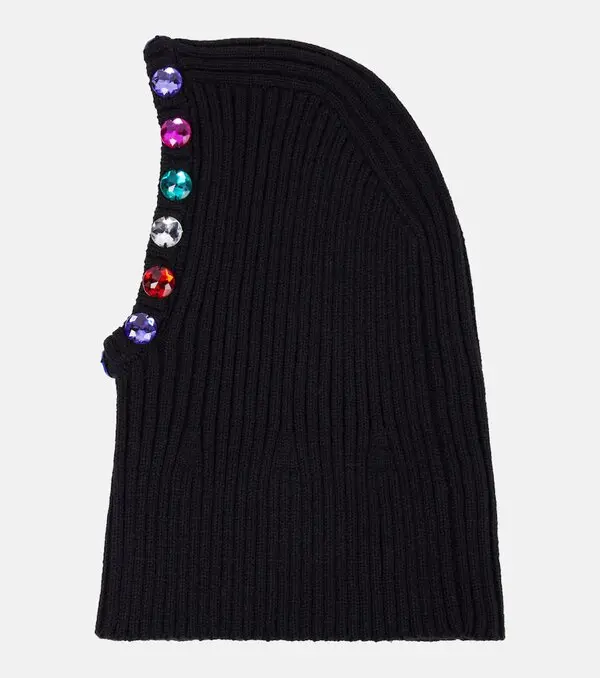 Goldbergh Luciana Embellished Ski Mask - Black