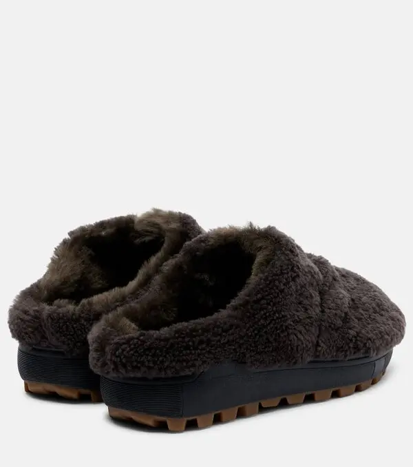 Bogner Chamonix Shearling Clogs
