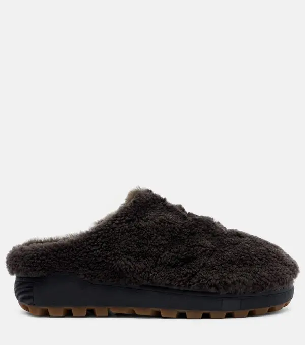 Bogner Chamonix Shearling Clogs