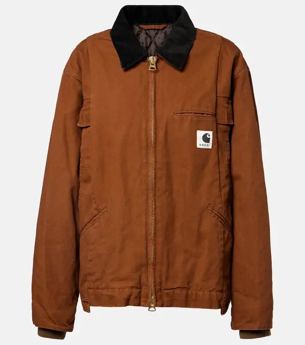 Sacai X Carhartt Canvas Puffer Jacket