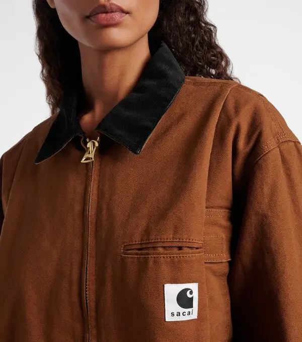 Sacai X Carhartt Canvas Puffer Jacket