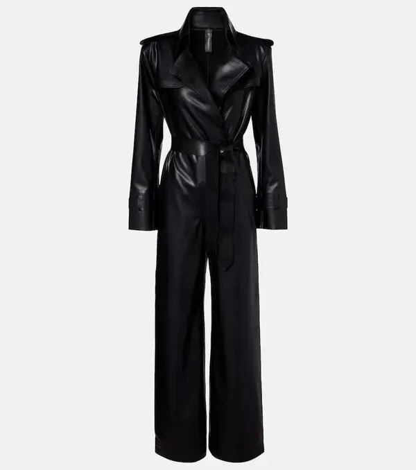 Norma Kamali Belted Jumpsuit - Black