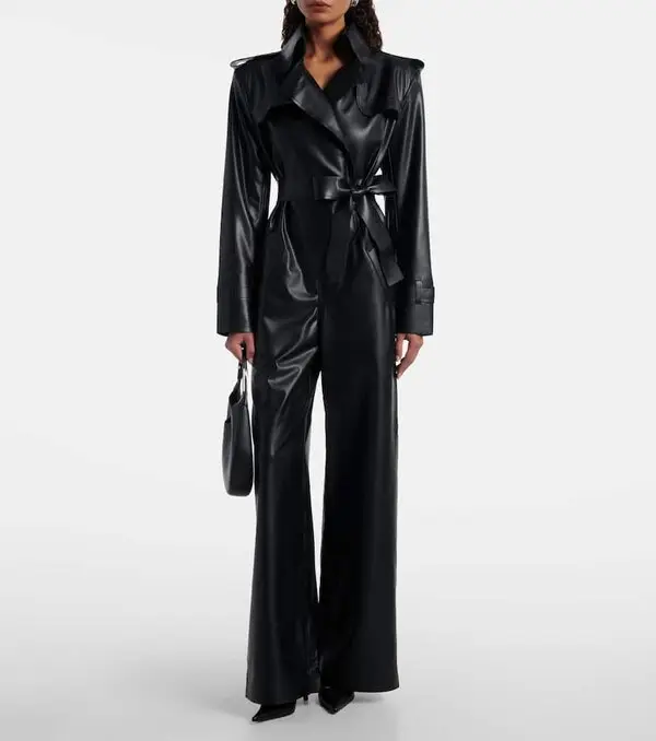 Norma Kamali Belted Jumpsuit