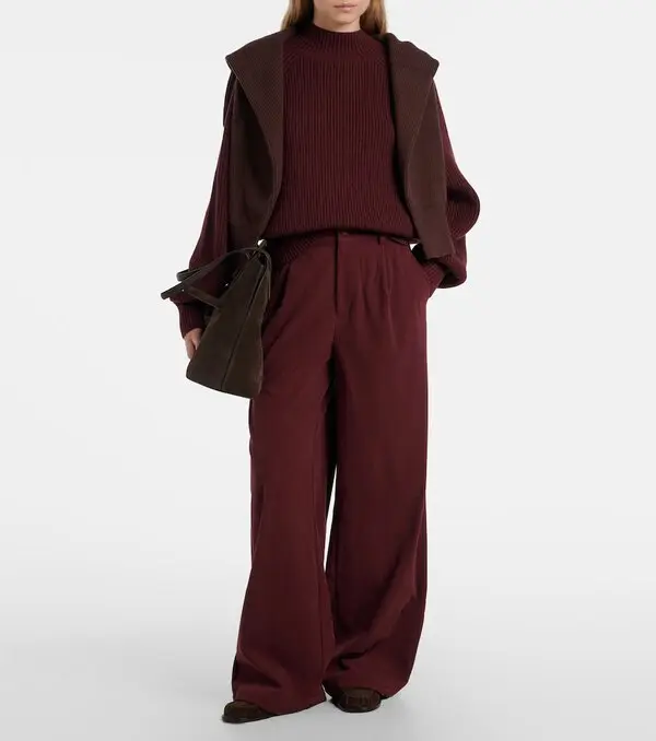 Varley Martina Ribbed-knit Sweater