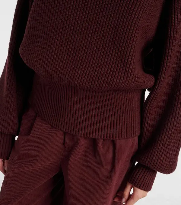 Varley Martina Ribbed-knit Sweater