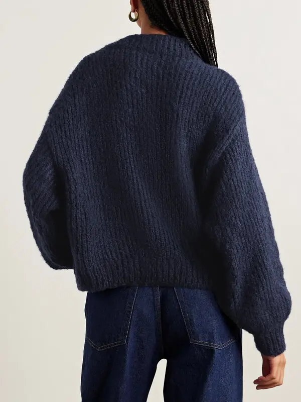 Suzie Kondi Wooli Ribbed Cashmere Sweater - Blue