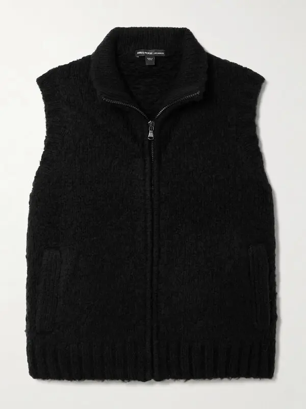 JAMES PERSE Merino Wool-blend Vest