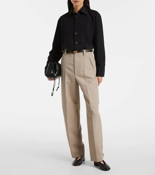 Bottega Veneta Knot Viscose Shirt