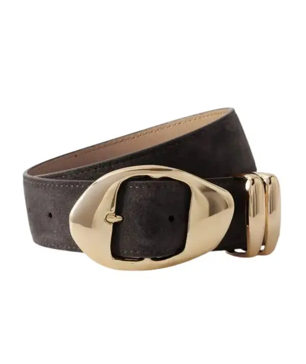 AMANU The Grumeti Suede Belt - Brown