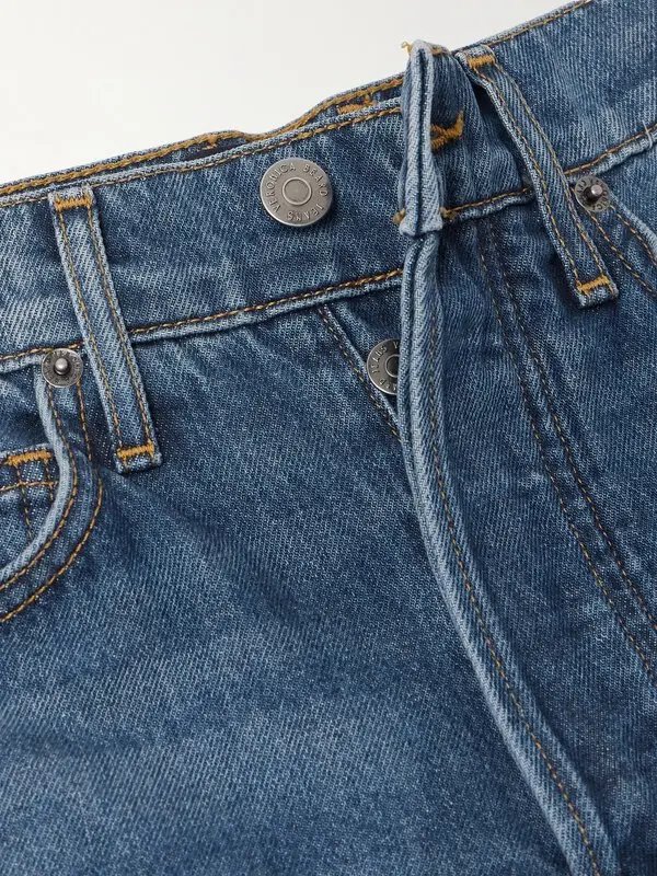 Veronica Beard Ryder High-rise Barrel-leg Jeans
