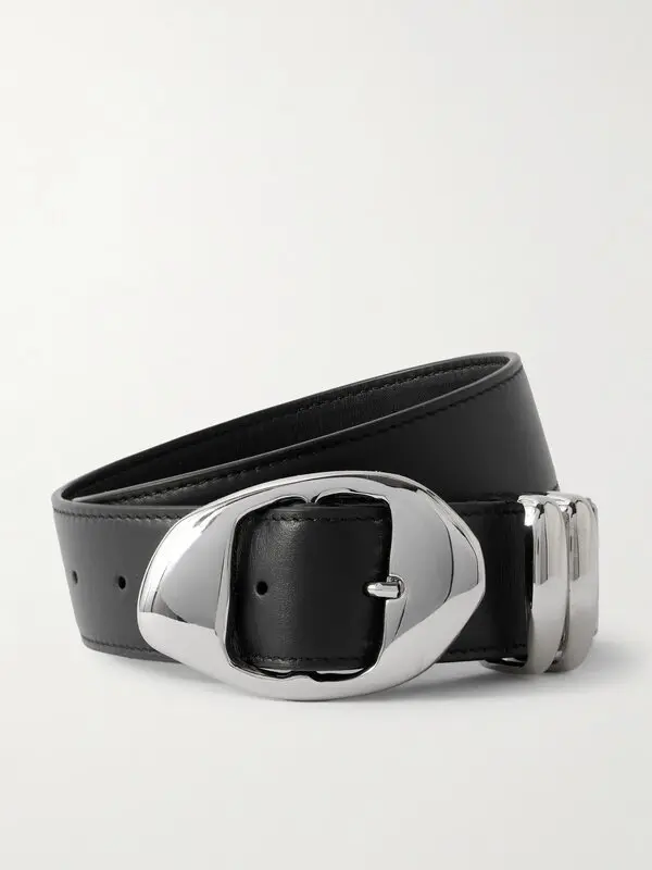 AMANU The Grumeti Leather Belt - Black