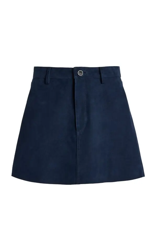 DL1961 Alma Suede Mini Skirt
