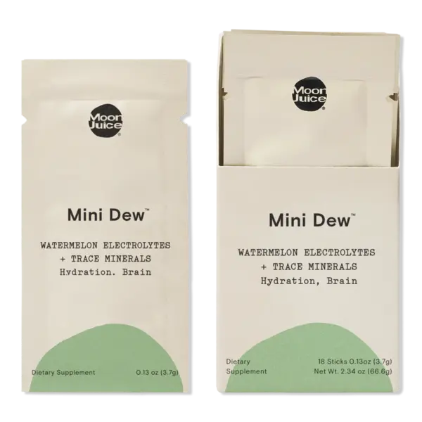 MOON JUICE Mini Dew Electrolyte + Mineral Supplement Powder Sticks Watermelon - One-color