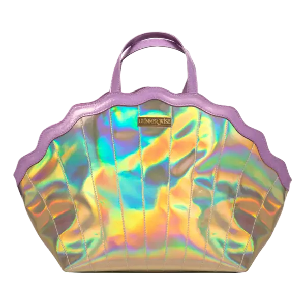 GLIMMER WISH Mermaid Shell Keepall Tote