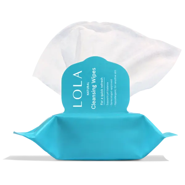 Lola Cleansing Wipes Pouch - One-color