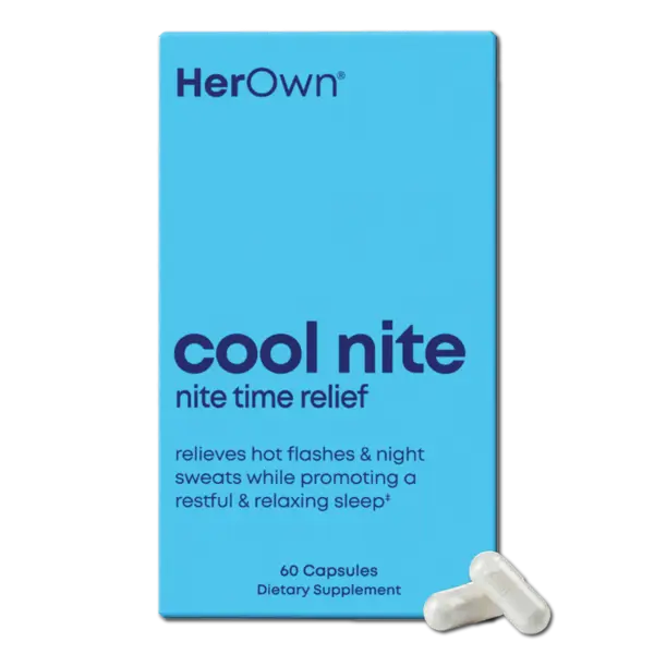 HER OWN Cool Nite Capsules: Relieves Hot Flashes And Night Sweats - One-color