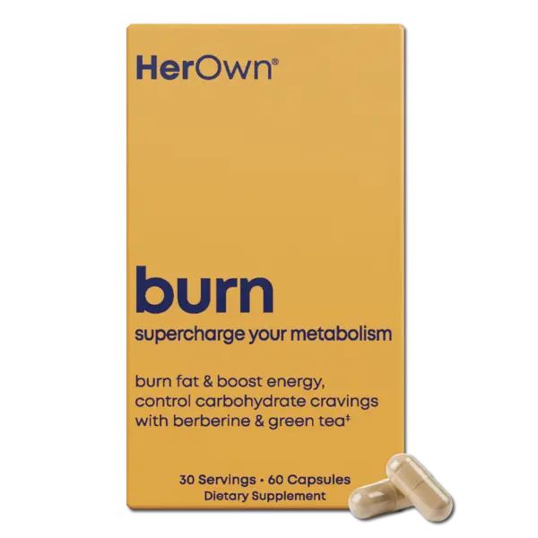 HER OWN Burn Capsules: Supercharge Your Metabolism, Burn Fat And Boost Energy - One-color