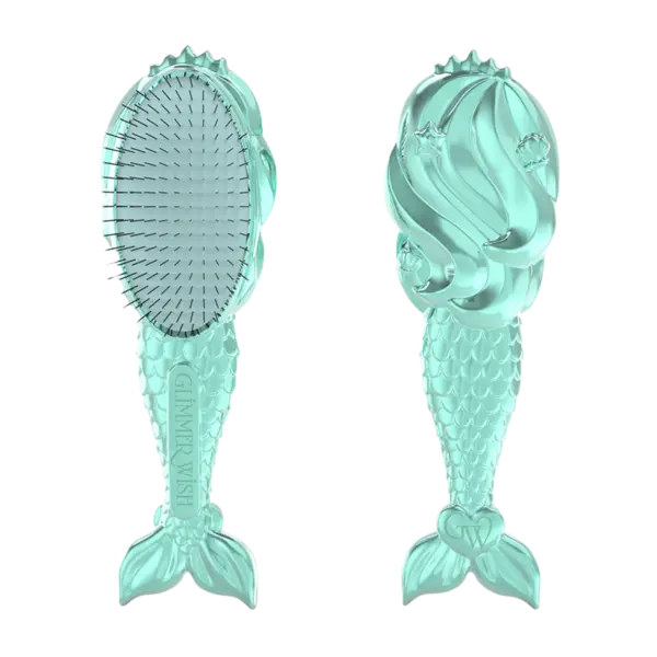 GLIMMER WISH Mermaid Detangling Hair Brush - One-color