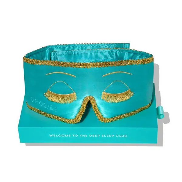 DROWSY Breakfast At Silk Sleep Mask - One-color