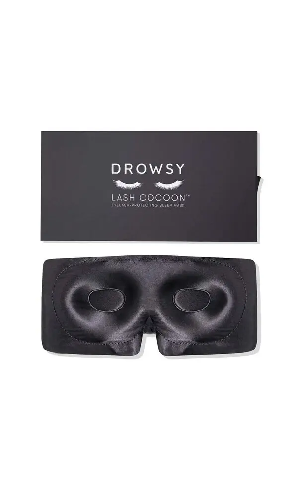 DROWSY Eyelash Protecting Silk Sleep Mask - Moonlight Shadow