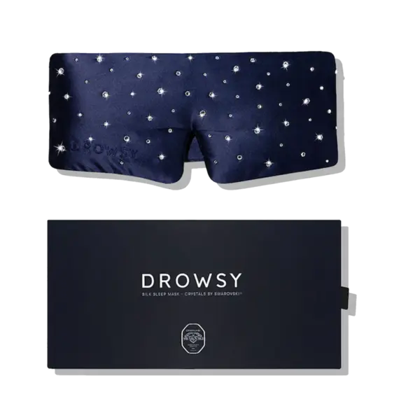 DROWSY Swarovski Silk Sleep Mask - One-color