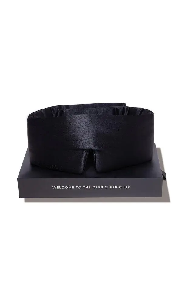 DROWSY Original Silk Sleep Mask - Black Jade