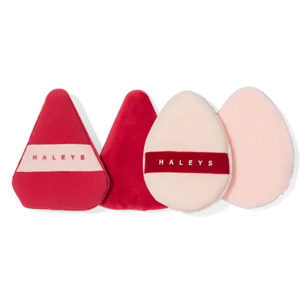 HALEYS BEAUTY Re-blend Dual Textured Powder Puff - One-color