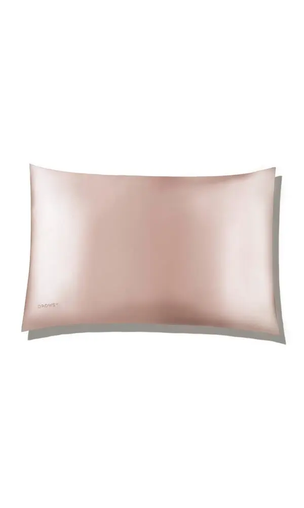 DROWSY Silk Standard Pillowcase - Sunset Pink