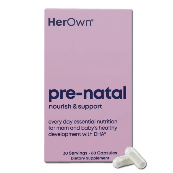 HER OWN Pre-natal Capsules: Essential Nutrition For Mom And Baby’s Development - One-color