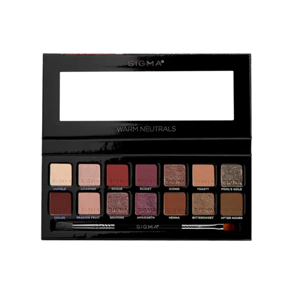 SIGMA BEAUTY Warm Neutrals Eyeshadow Palette - One-color