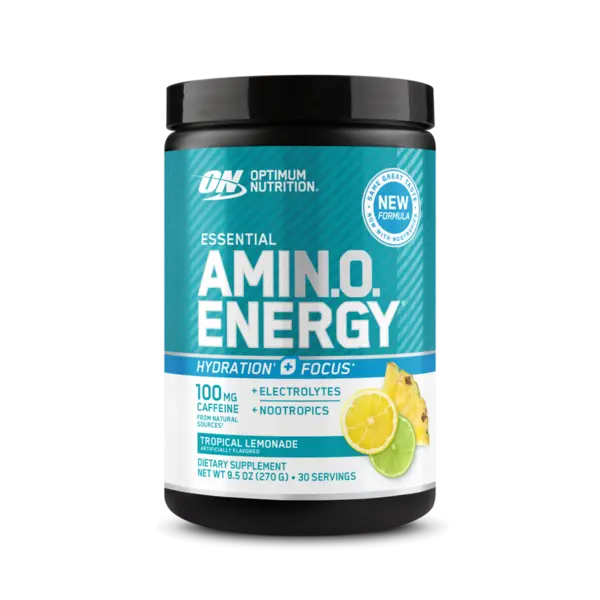 OPTIMUM NUTRITION Amino Energy + Focus Powder Tropical Lemonade - One-color