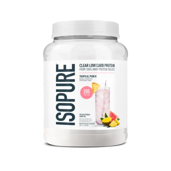ISOPURE PROTEIN Clear Low Carb Protein Powder Tropical Punch - One-color