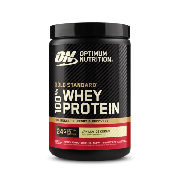 OPTIMUM NUTRITION Gold Standard 100% Whey Protein Powder 10 Servings - One-color