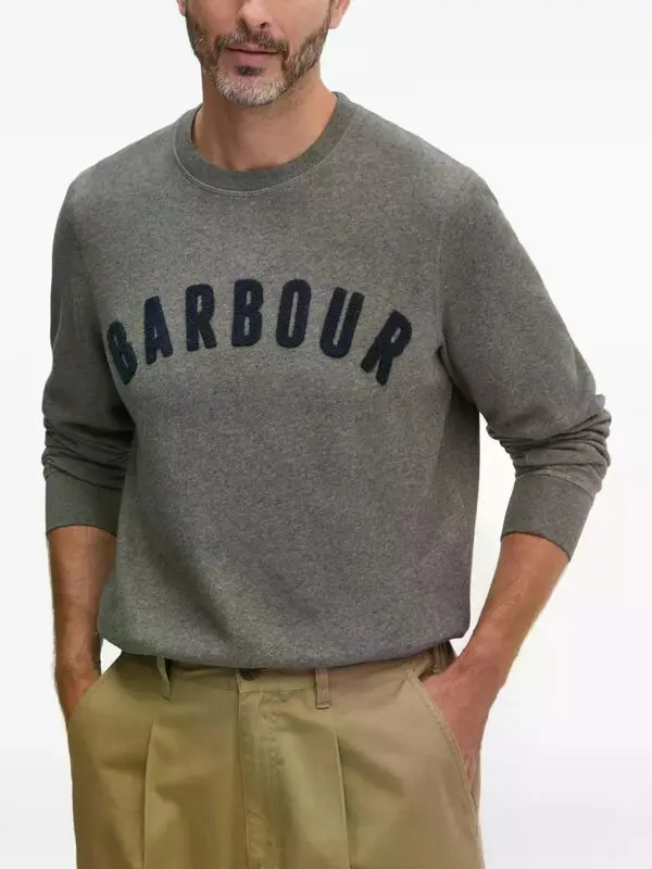 Barbour Logo Crew-neck Sweater