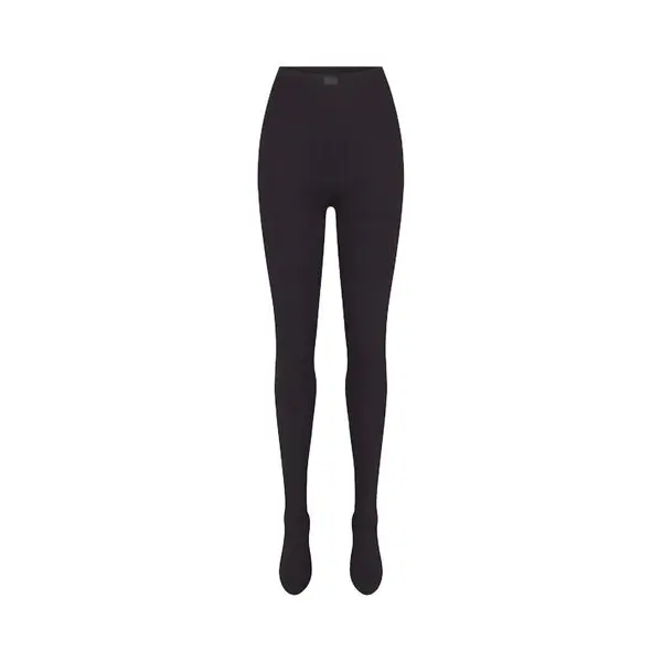 NIKESKIMS Matte Footsie Grip Legging 'obsidian - Black