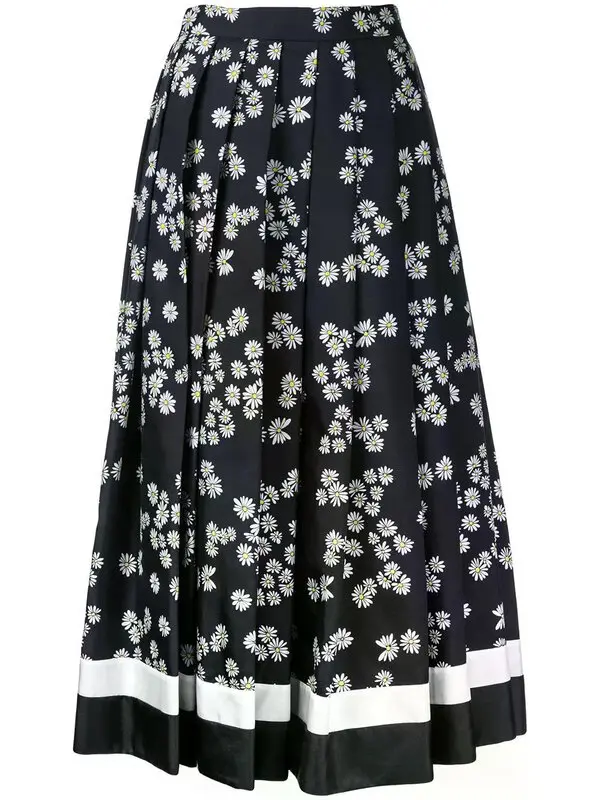 MACGRAW Daisy Chain Silk Skirt