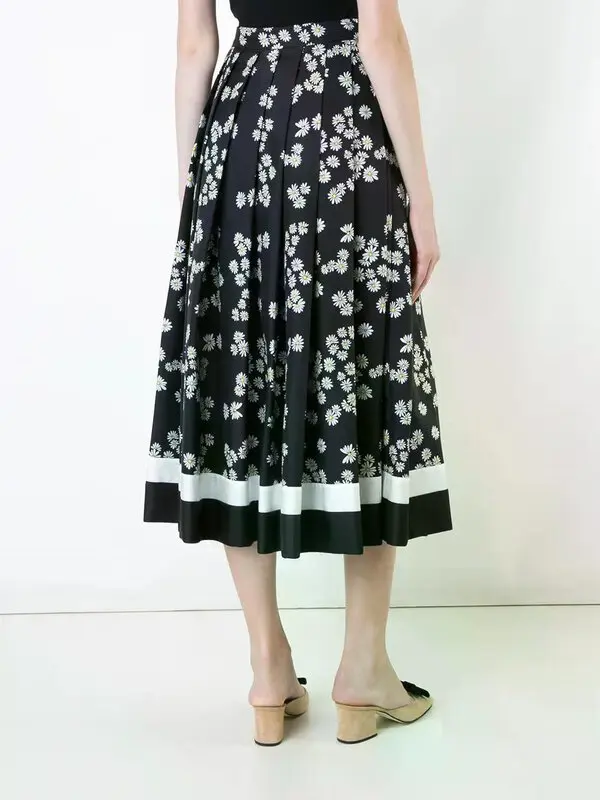 MACGRAW Daisy Chain Silk Skirt