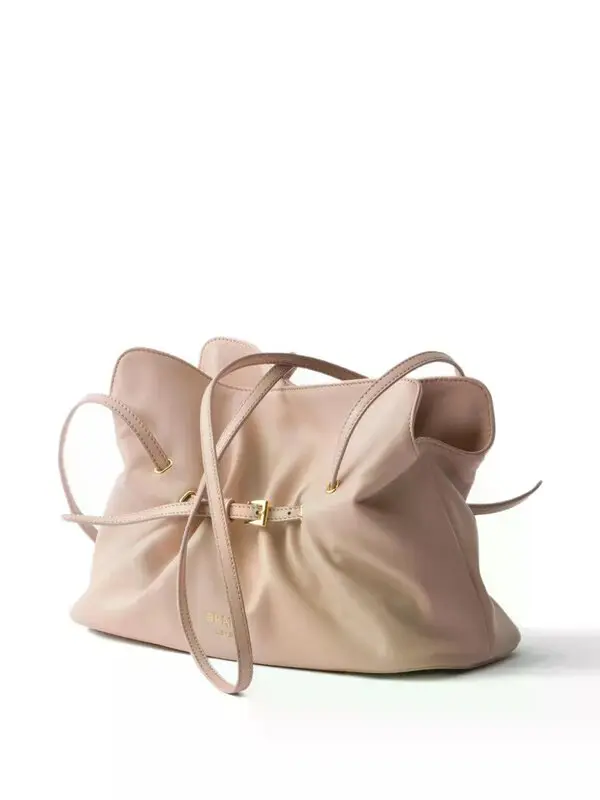 Prada Small Dada Leather Shoulder Bag - Pink