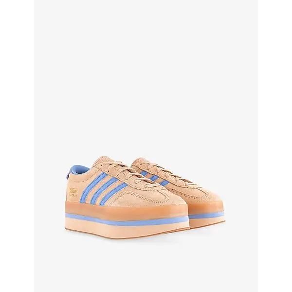 Adidas Gazelle Stack Suede Trainers