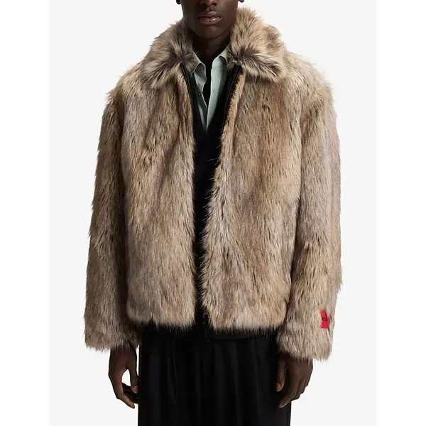 Hugo Faux-fur Jacket